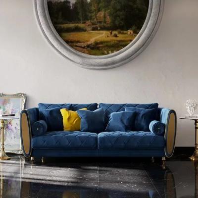 China Velvet Haven Cozy Luxurious Lazy Sofa With Seating For Hotel Room for sale
