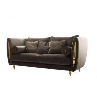 China Velvet Haven Cozy Luxurious Lazy Sofa With Seating For Hotel Room for sale