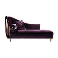 China Velvet Haven Cozy Luxurious Lazy Sofa With Seating For Hotel Room for sale
