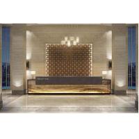 China Stainless Steel Metal Laser Cutting Screen For Luxury Hotel Lobby for sale
