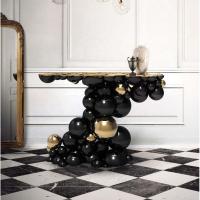China Console Hotel Lobby Coffee Table High End Light Luxury for sale