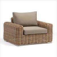 China Modern Luxury Outdoor Furniture Set Hotel Garden Wicker Rattan Sofa Set for sale