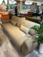 China Leather Green Combination Sofa High Density for Living Room for sale