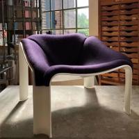 China Nordic Hotel Lobby Furniture Fiberglass Shaped Space Backrest Leisure Chair for sale
