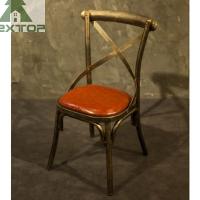 China Large Retro Metal Cafe Restaurant Chair Sofa Set Economic Industrial Hotel Bar Shop for sale