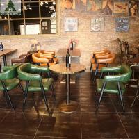 China Customization Pub Table Chairs Combination Metal Leisure Drinks Table Fabric Sofa Card Seat for sale