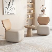 China Nordic Fashion Luxury Modern Hotel Single Sofa Chair Fabric Leisure Chair for sale
