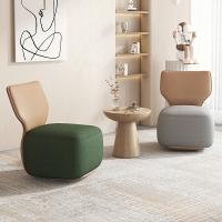 China Nordic Fashion Luxury Modern Hotel Single Sofa Chair Fabric Leisure Chair for sale