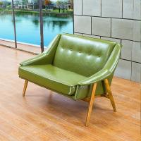 China Custom Dining Furniture Green Wood Chair Cafe Loft Table Hotel Restaurant Banquet for sale