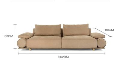 China Italian Visionnaire Villa Living Room Fabric Sofa Environmentally Friendly for sale