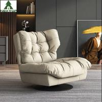 China OEM Light Luxury Single Chair Living Room Creative Rotating Leisure Sofa Chair Lounger for sale
