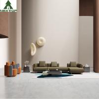 China Italian Modern L Shape Corner Sofa Set Furniture For Lobby Living Room for sale
