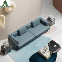 China Italian Modern L Shape Corner Sofa Set Furniture For Lobby Living Room for sale