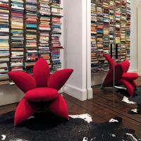 China Fashion Flower Shape Leisure Chair For Living Room Villa Bedroom for sale
