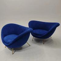 China Minimalist Modern Hotel Lobby Furniture Single Velvet Lounge Sofa Chair for sale