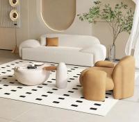 China Nordic Minimalist Hotel Lobby Furniture  Home Velvet Lazy Single Lounge Chair for sale