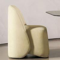China Minimalist 5 Star Hotel Lobby Furniture Velvet Single Lazy Sofa Chair for sale