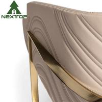 China Light Luxury Dining Chair Modern Armchair Leisure  Living Room Chair for sale