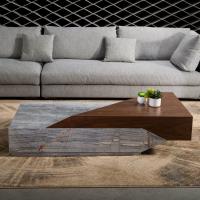 China Creative Marble Solid Wood Coffee Table Light Luxury Italian Style Furniture for sale