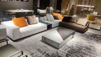 China Creative Marble Solid Wood Coffee Table Light Luxury Italian Style Furniture for sale