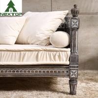 China Custom Hotel Room Furniture European Retro Style Fashion High End Royal Sofa for sale