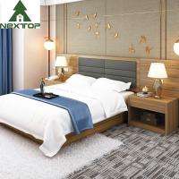China Deluxe Hotel Double Single Room Bed King And Queen Guest Room Furniture for sale