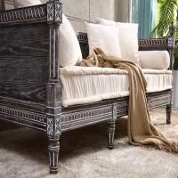 China Custom Hotel Room Furniture European Retro Style Fashion High End Royal Sofa for sale