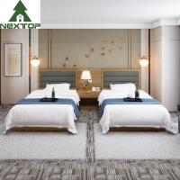 China Deluxe Hotel Double Single Room Bed King And Queen Guest Room Furniture for sale