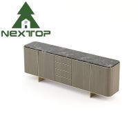 China Modern Kitchen Marble Cabinets Wooden Italian Upholstery Sideboard Cabinets for sale