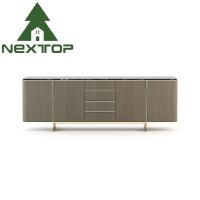 China Modern Kitchen Marble Cabinets Wooden Italian Upholstery Sideboard Cabinets for sale