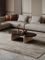 China Nordic Modern Hotel Furniture Natural Stone Coffee Table for sale