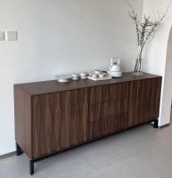 China Black Walnut High End Storage Cabinet Dining Sideboard Antique Vintage Style for sale