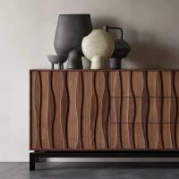 China Black Walnut High End Storage Cabinet Dining Sideboard Antique Vintage Style for sale