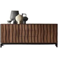 China Black Walnut High End Storage Cabinet Dining Sideboard Antique Vintage Style for sale
