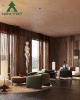 China OEM ODM Hotel Lobby Furniture Exquisite Waiting Area Negotiation Sofa Set for sale