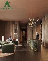 China OEM ODM Hotel Lobby Furniture Exquisite Waiting Area Negotiation Sofa Set for sale