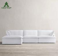 China Modern Fashion Outdoor Leisure Home Furniture Straight L Shape Sofa Set for sale