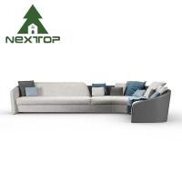 China One-Stop Solution fabric Sofa Design Italian Art Design Living Room Corner Set for sale