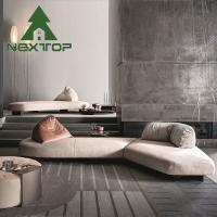 China OEM ODM Hotel Lobby Living Room Reception Shaped Corner Sofa Set for sale
