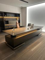 China High-End Boss Desk And Chair Set For Listed Company President Desk for sale