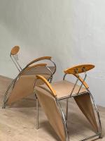 China Junior Art Style Armchair Lounge Leisure Office Chair Designer Model for sale
