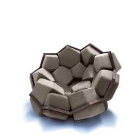 China New Designer Creative Molecular Ball Sofa Chair With Velvet Fabric for sale
