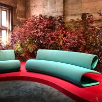 China Modern Creative Hotel Lobby Furniture Reception Terrace Sofa And Chair Set for sale