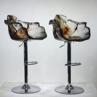 China Lifting Senior Restaurant Home Office Bar Chair Petal Transparent for sale