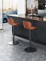China Hotel Restaurant Lift Swivel Bar Stool Light Luxury Home Bar Club Chairs for sale