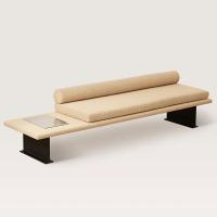 China Light Luxury Metal Fabric Sofa Stool Shoe Change Bedside Cloakroom Bench ODM for sale