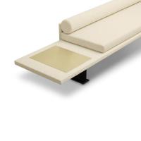 China Light Luxury Metal Fabric Sofa Stool Shoe Change Bedside Cloakroom Bench ODM for sale