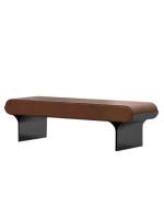 China Fashion Living Room Sofa Stainless Steel Hotel Room Bedside Bench Matte Finish for sale