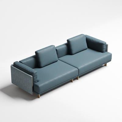 China Modern Luxury Hotel Reception Sofa Solid Wood Frame Negotiation Sofa for sale