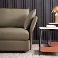 China Modern Style Sectional Sofa L Shape Couch With Chaise Lounge Hotel Sofa Set for sale